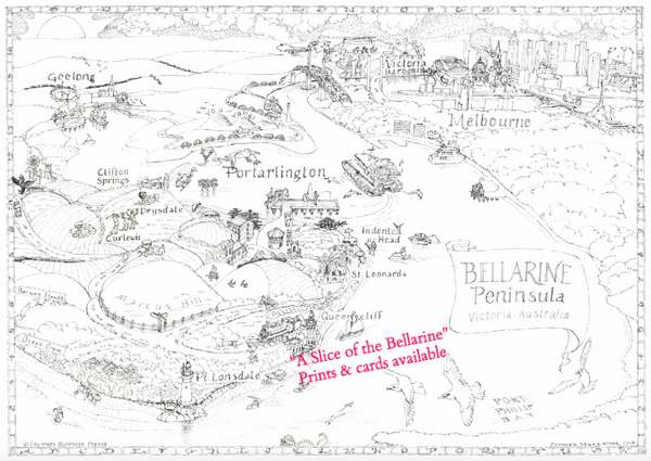 A Slice of The Bellarine Peninsula - The Melbourne Map