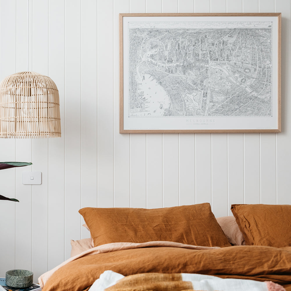 Melbourne Gifts · Map Illustration · The Melbourne Map