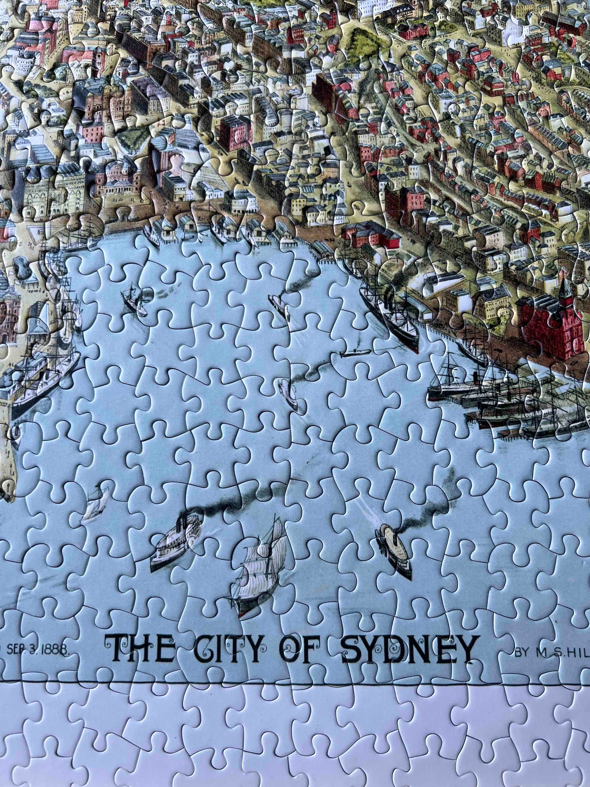 The Sydney Map Jigsaw Puzzle - The Melbourne Map