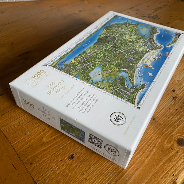 The Bellarine Map Jigsaw Puzzle - The Melbourne Map