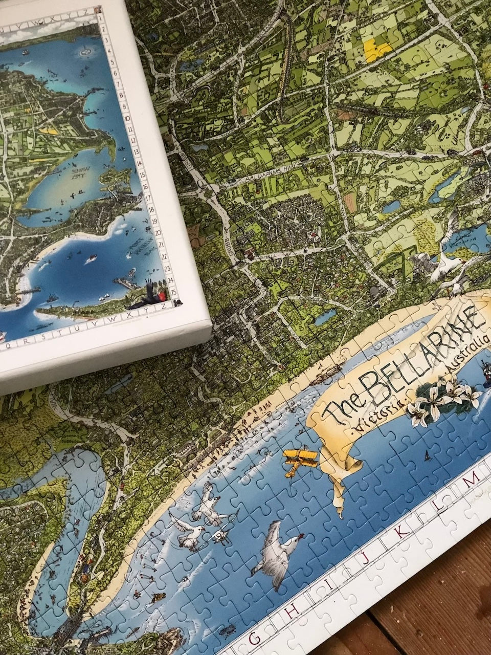 The Bellarine Map Jigsaw Puzzle - The Melbourne Map