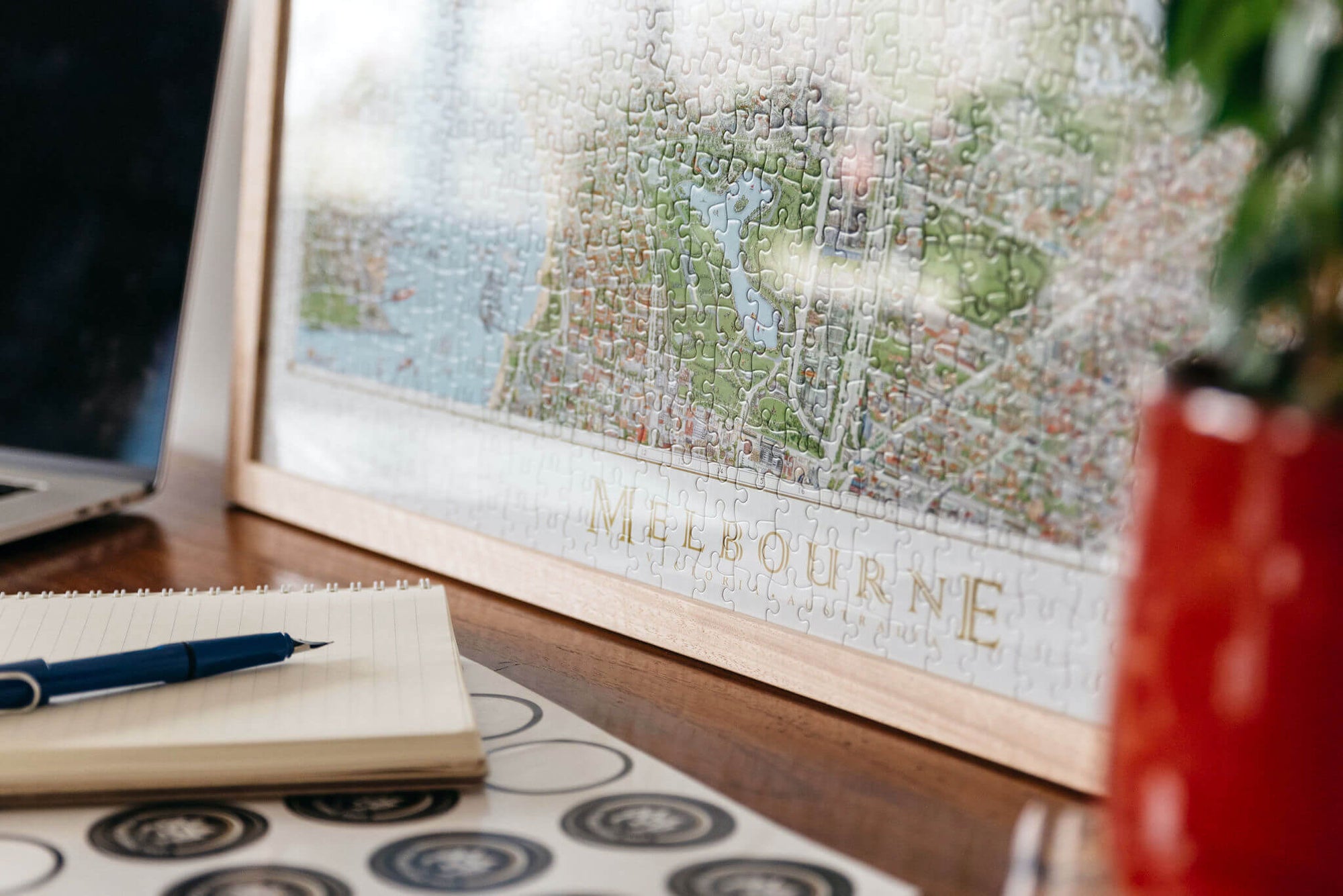 Melbourne Jigsaw Puzzle · 1000 piece puzzle - The Melbourne Map
