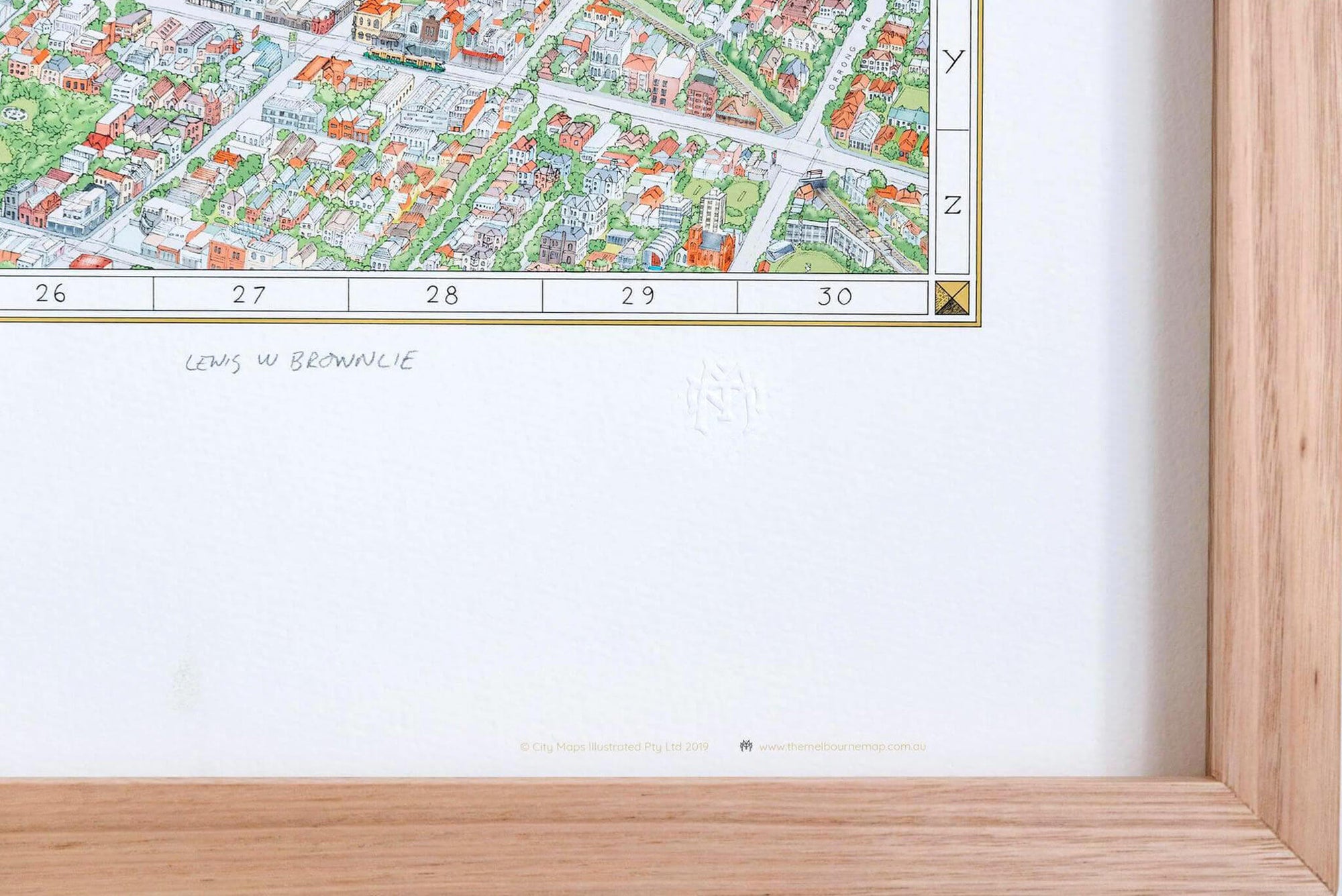 Limited Editions - The Melbourne Map
