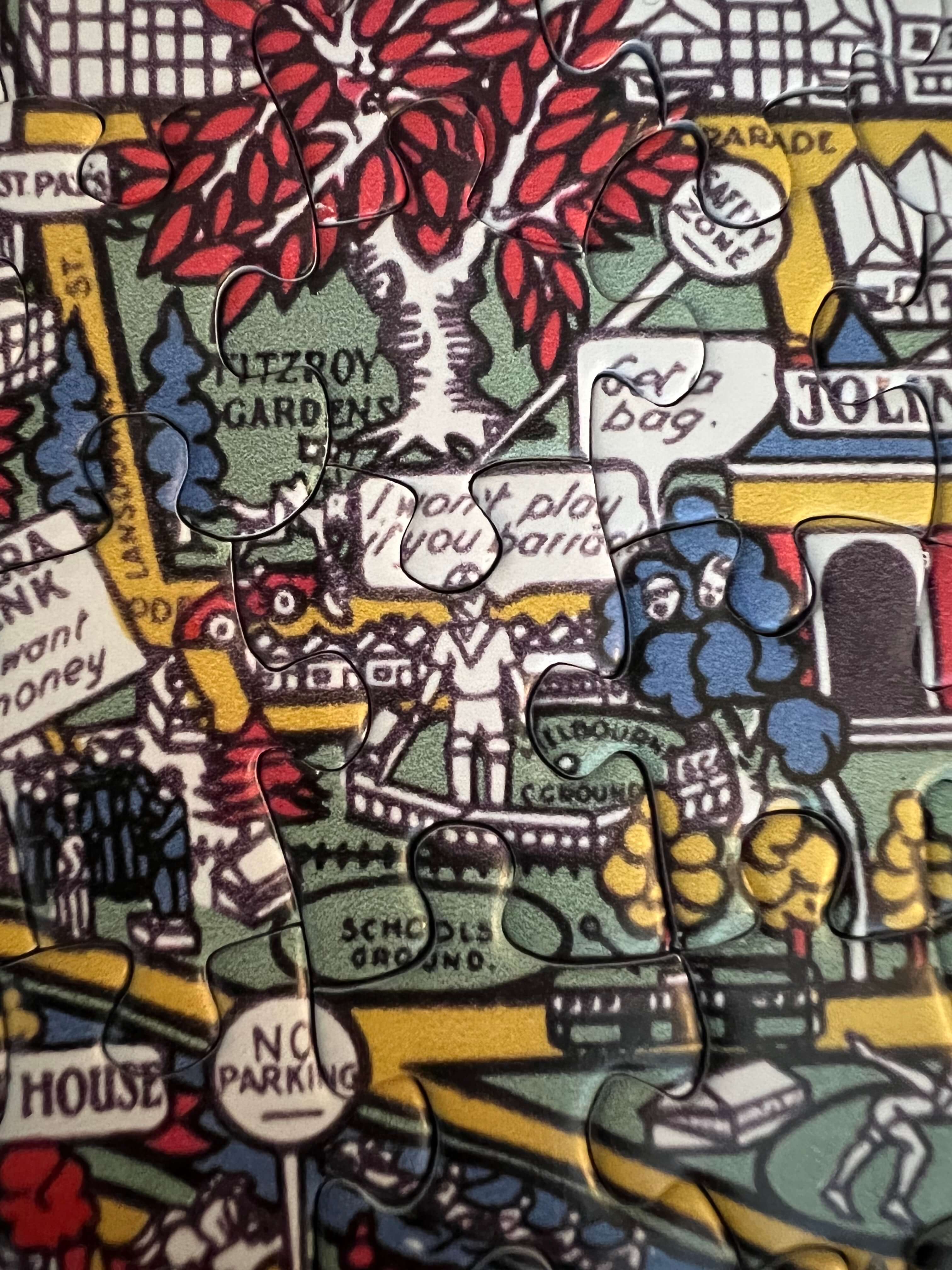 Wonder Map of Melbourne 1934 Jigsaw Puzzle - The Melbourne Map