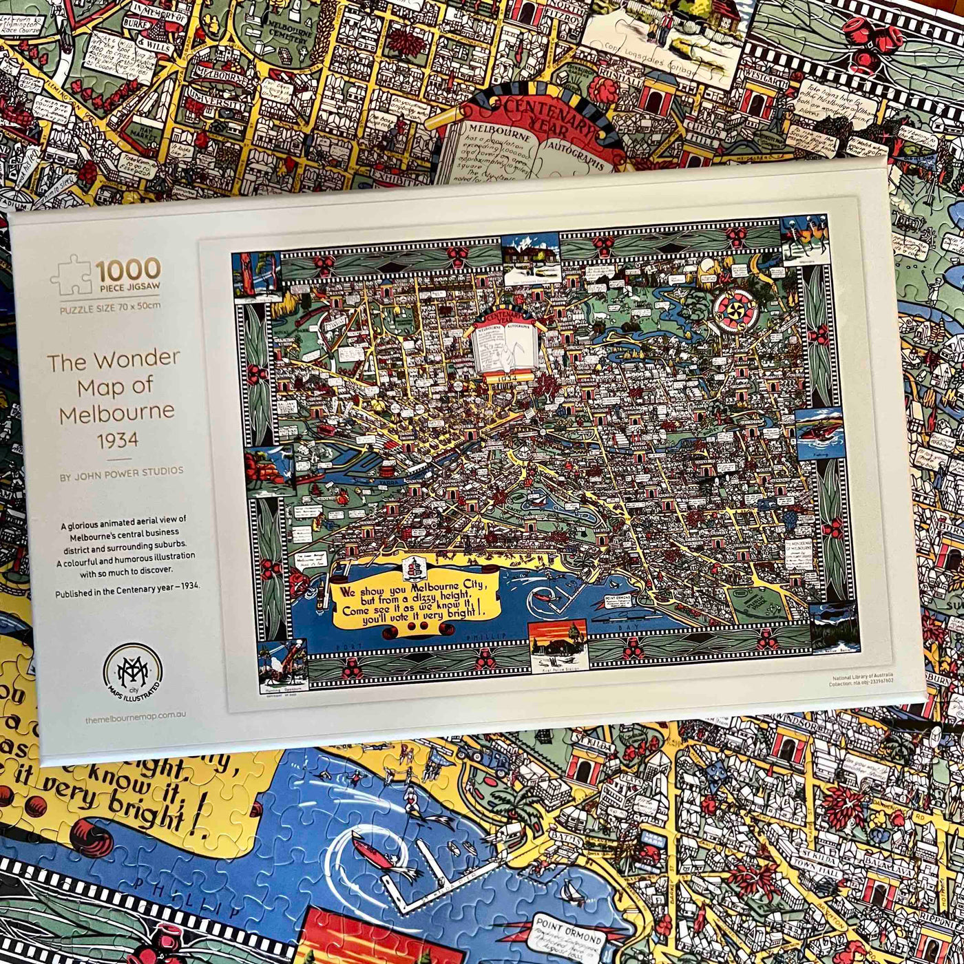Jigsaw Puzzles & More - The Melbourne Map